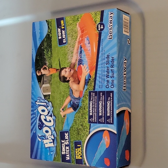 Bestway toys | Toys | Waterslide H2go Singlew Lane1 Surf Rider Drench ...